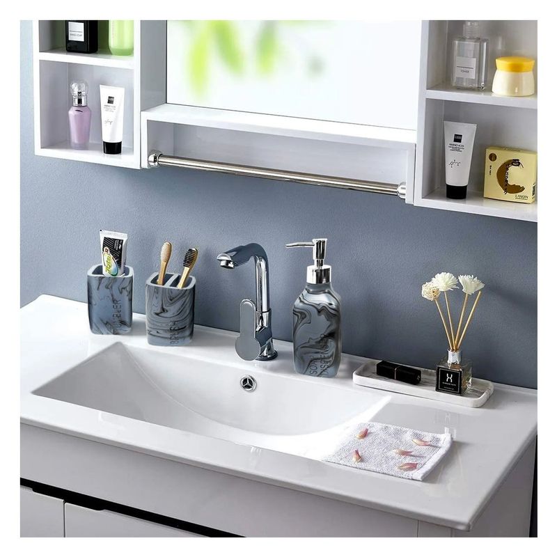 Set De Accesorios Para Baño 4 Piezas Bath Series Set De Accesorios Para Baño 4 Piezas Bath Series