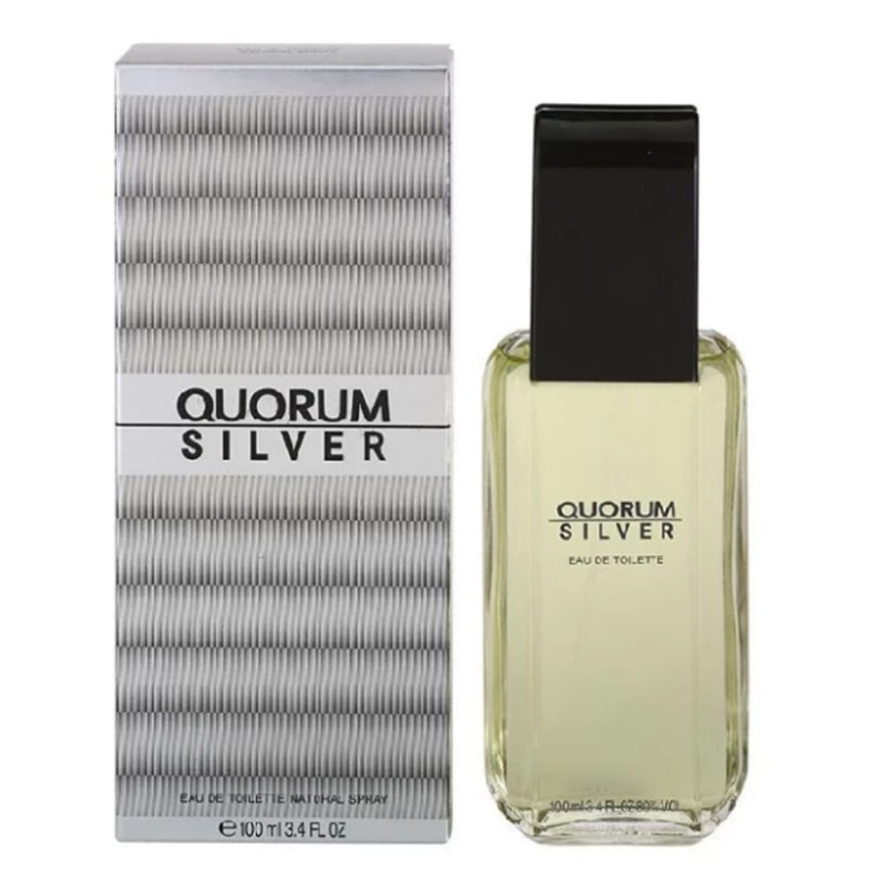 Perfume Quorum Silver 100ml Hombre 58235