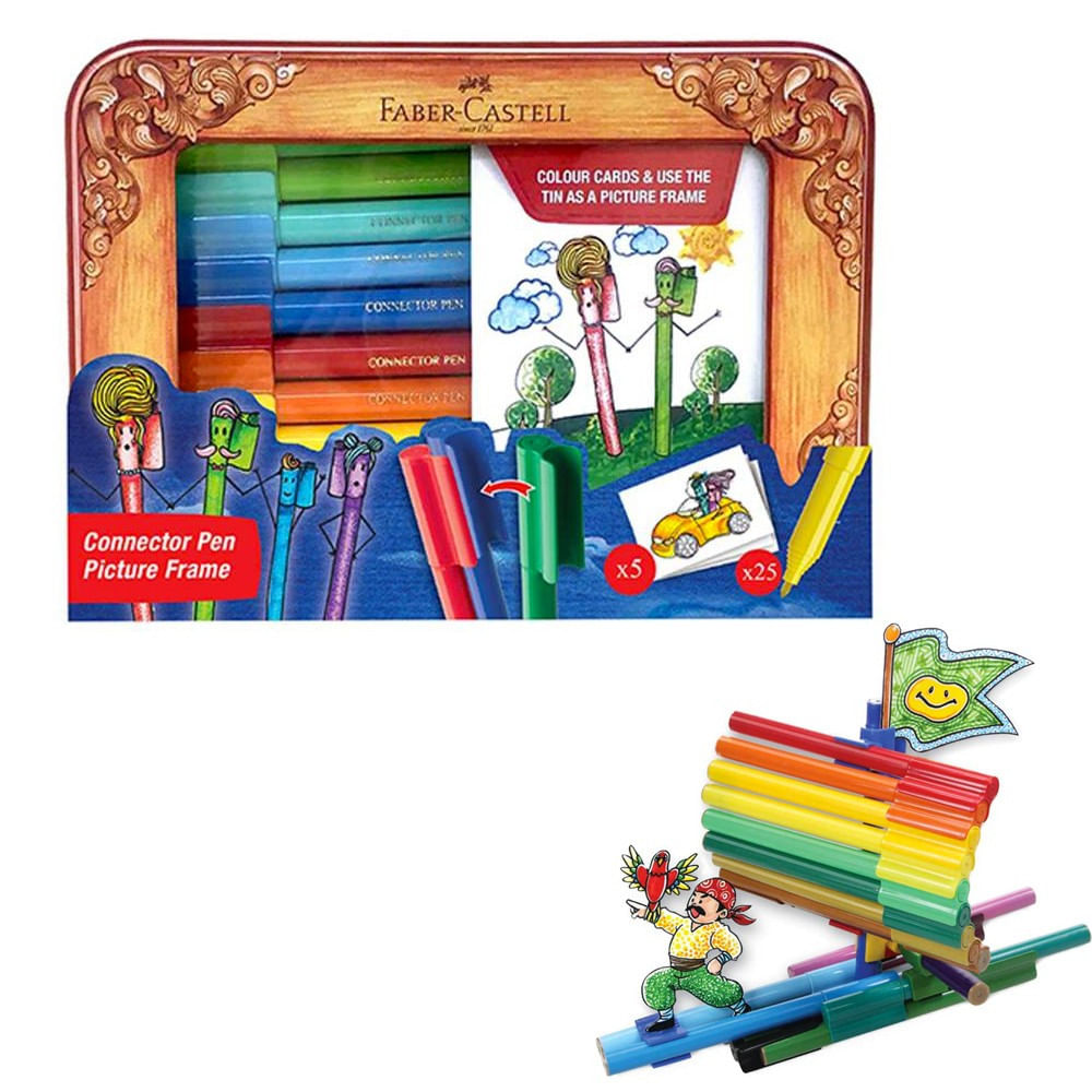 Set 25 Lápices Conector Caja Marco Faber- Castell