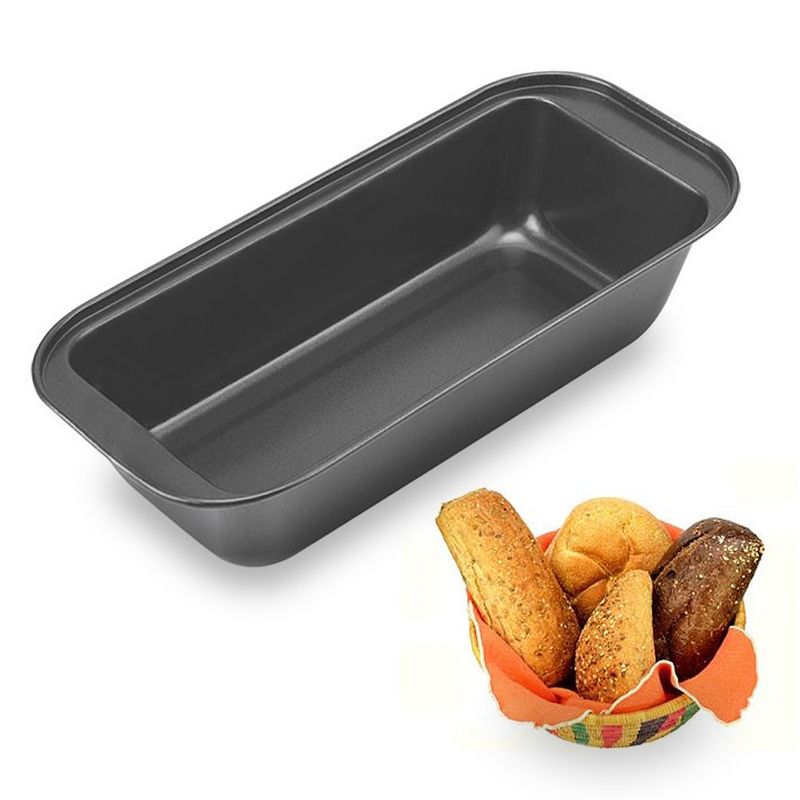 Molde Pan Rectangular Metal Antiadherente 29,5x13Cm