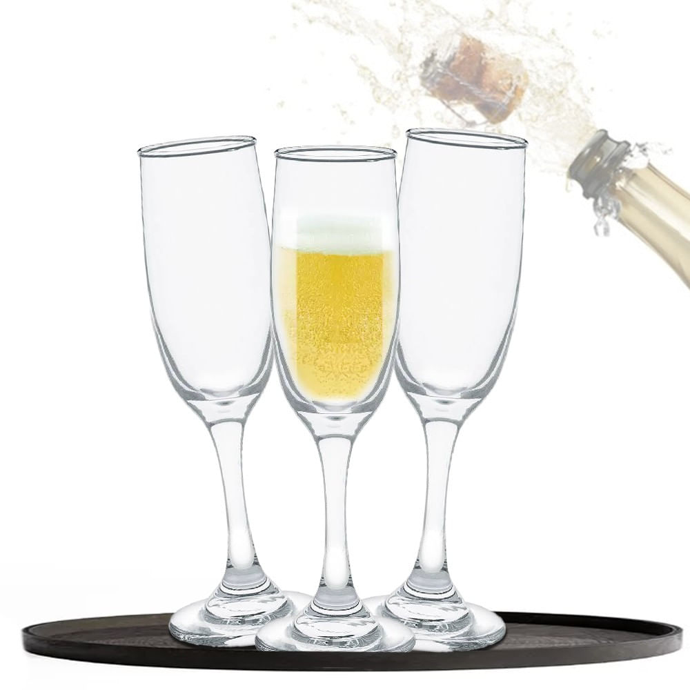 Set 6 Copas Premiere Champaña