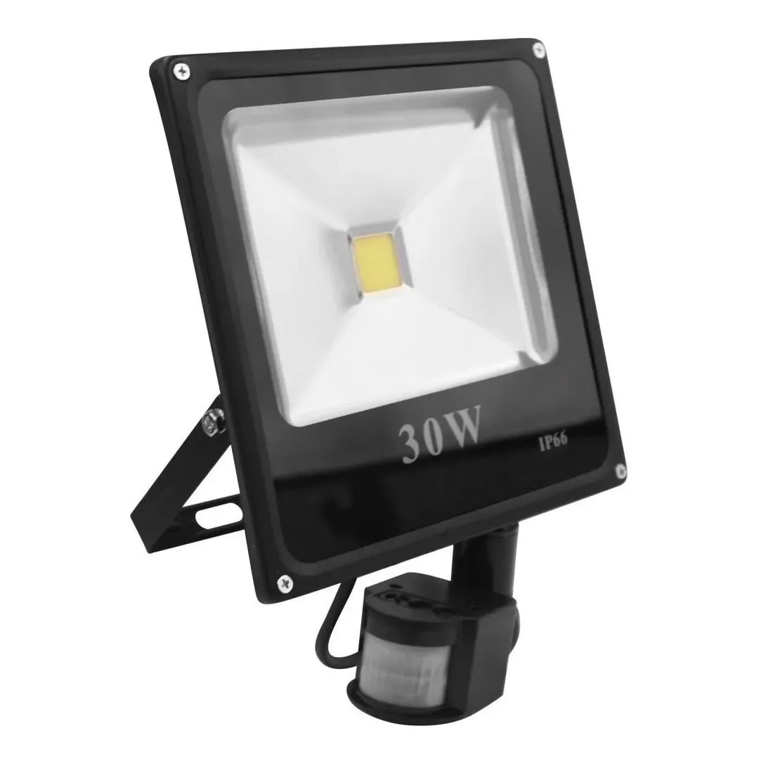 Foco Led Con Sensor De Movimiento 50w 3000lm 60708 Copy Foco Led Con Sensor De Movimiento 50w 3000lm 60708 Copy