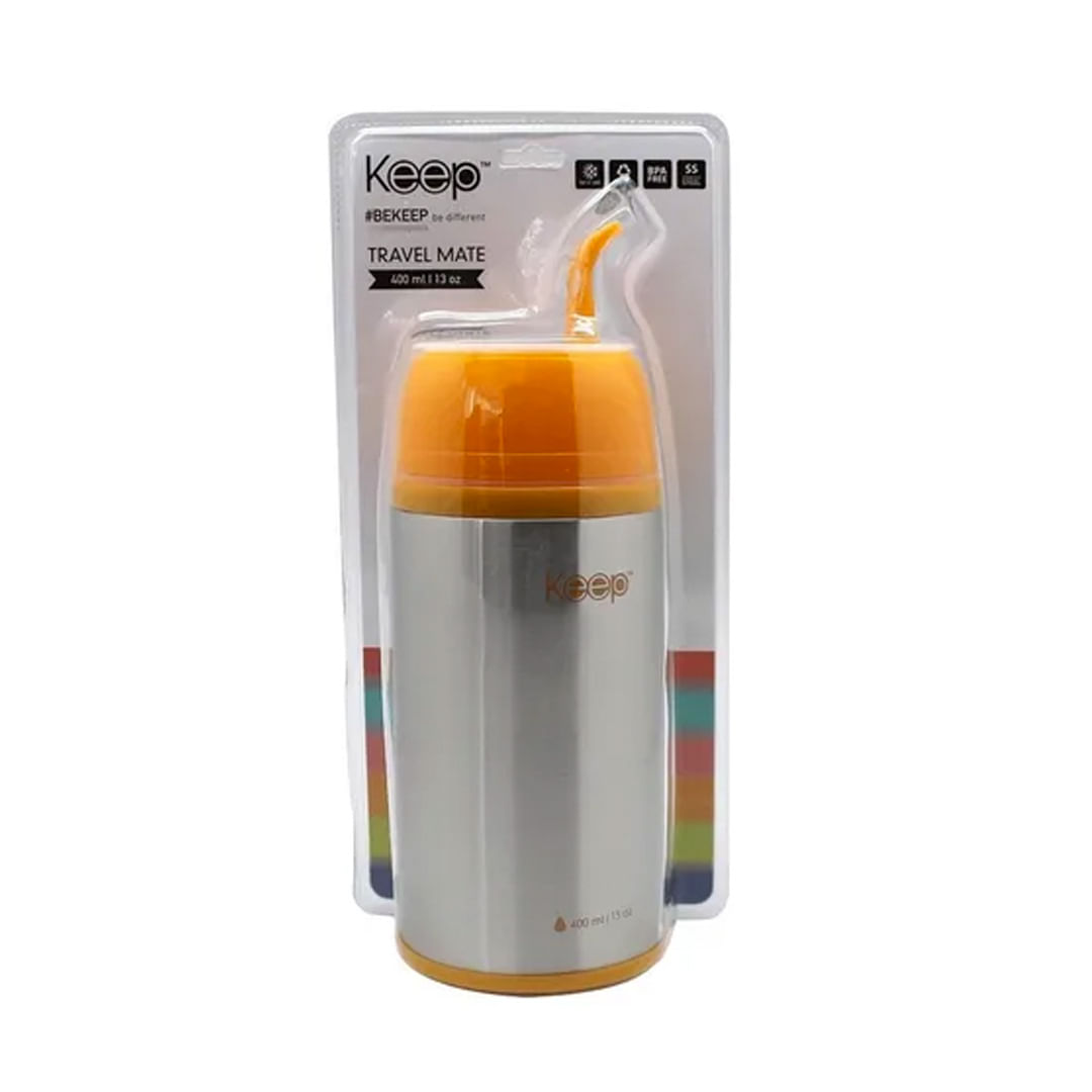 Termo Travel Mate Big Keep 400 Ml Amarillo