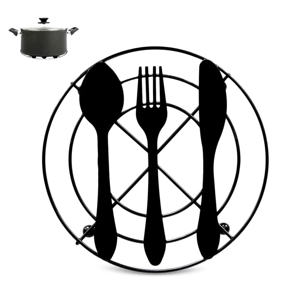 Soporte Metal Porta Olla Caliente Posa Olla 18 Cm