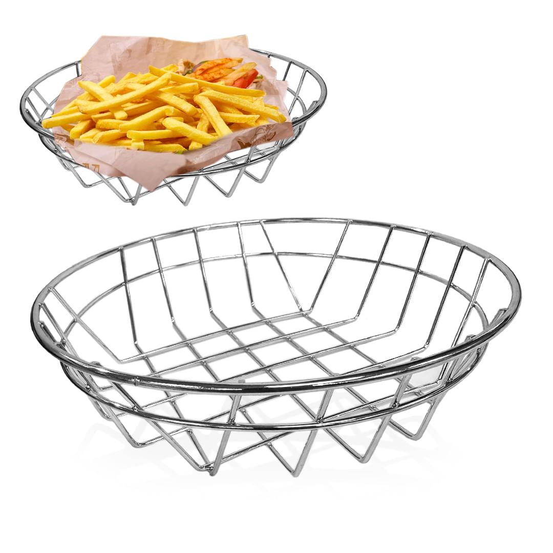 Cesta Para Servir Papas Fritas Nuggets Cocina 19 cm