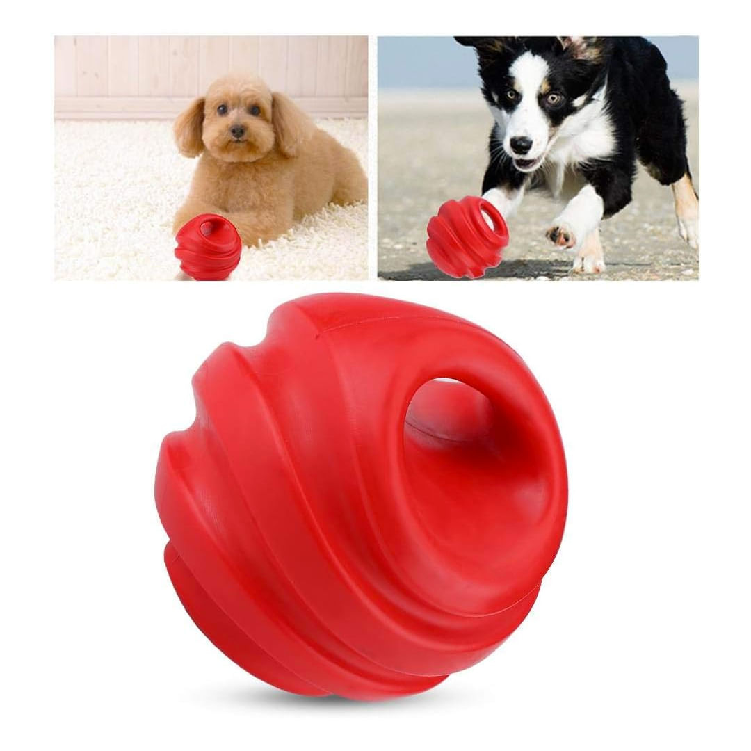 Juguete Mordedor Chomp para Mascotas Pelota Agarre 14 cm