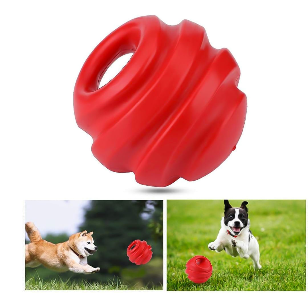 Juguete Mordedor Chomp para Mascotas Pelota Agarre 14 cm