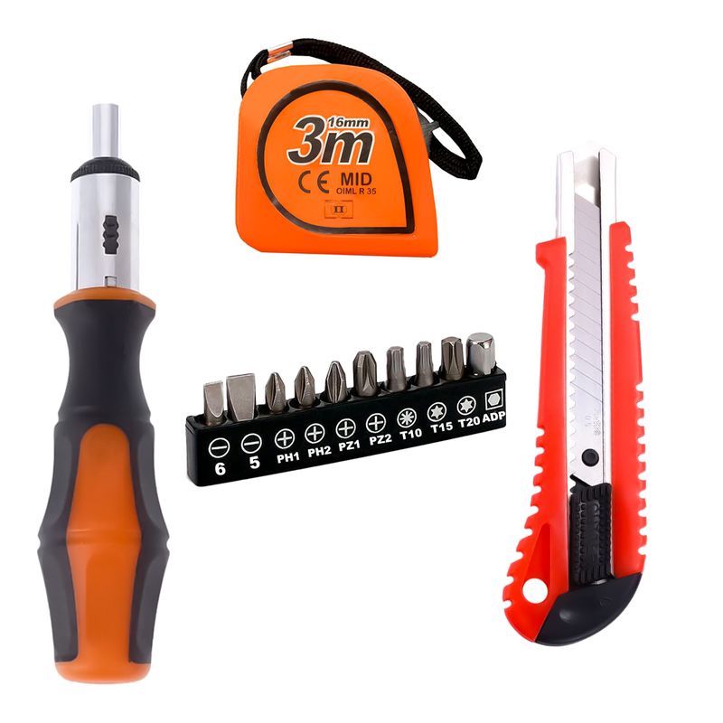 Juego Herramientas de Portafolio kmt Tools 13Pza