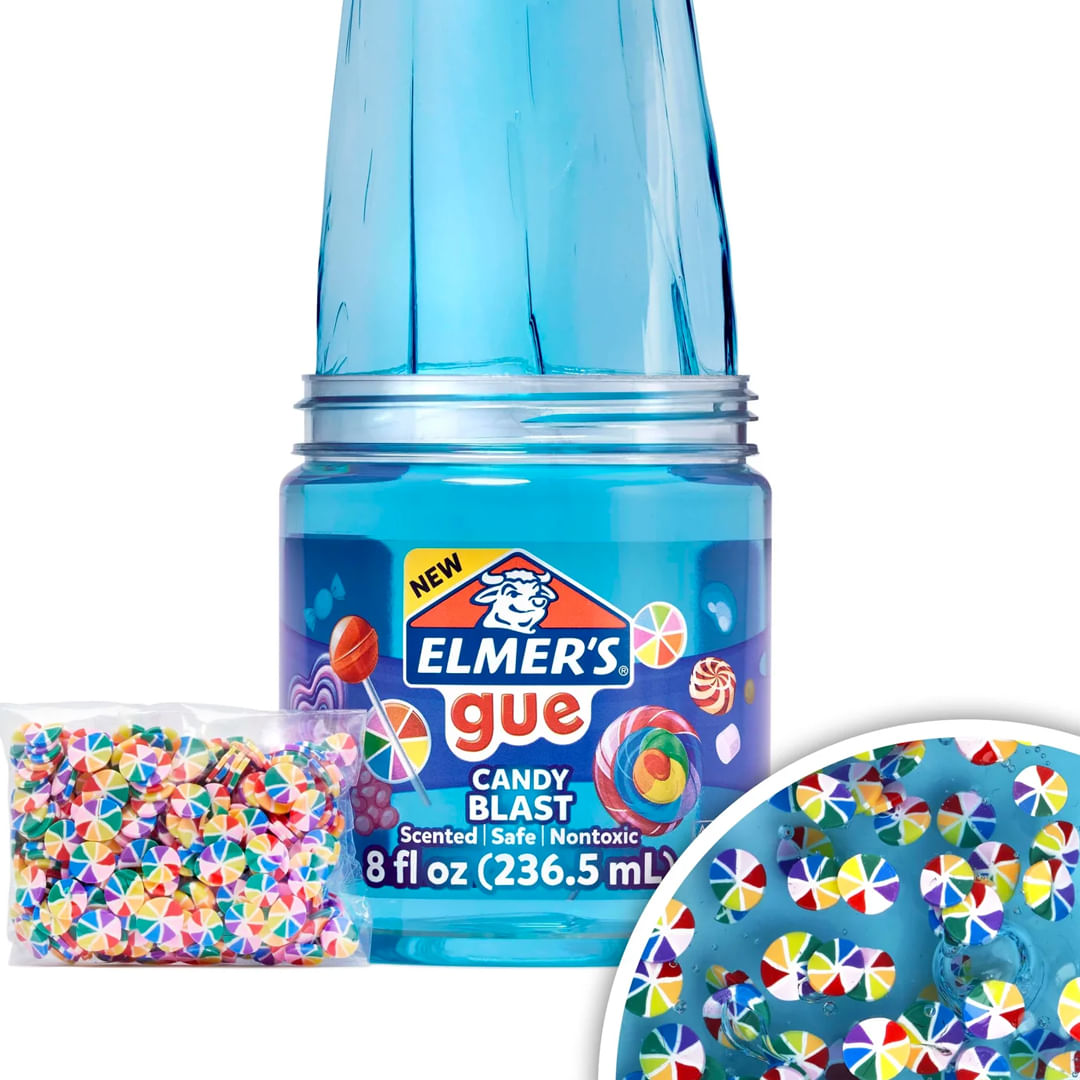 Slime Elmers Gue Candy Blast 8fl Chispitas de Colores