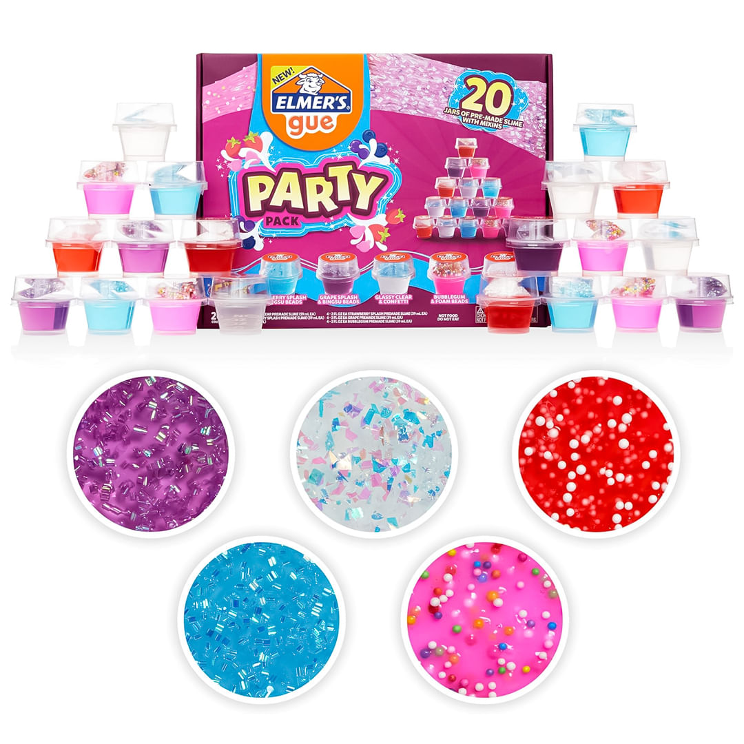 Elmer's Gue Party Pack 20Pza Infantil