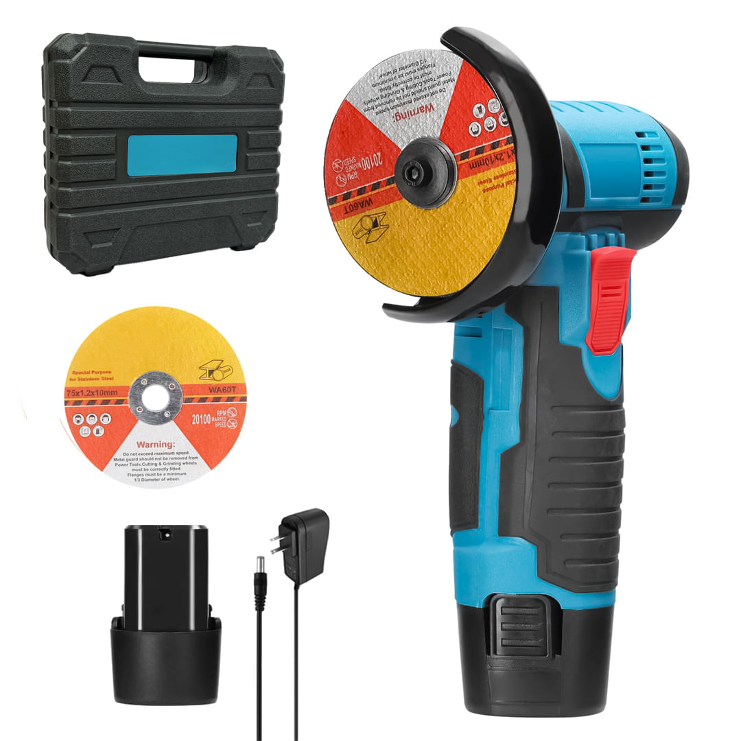 Mini Esmeril Angular Amoladora Inalámbrico Recargable