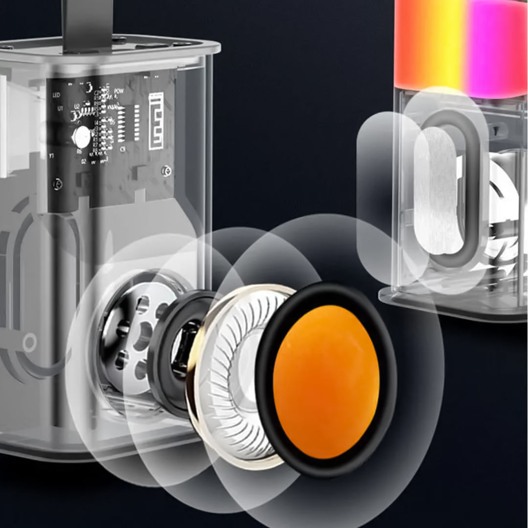 Parlante Inalámbrico K08 BT 5.0 Micro SD Recargable Verde