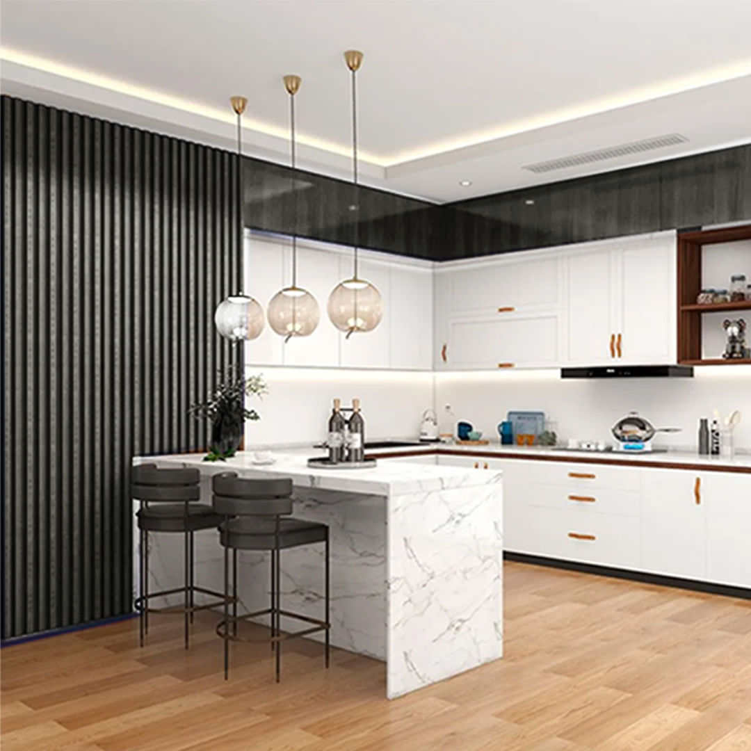 Pack 14 Panel Decorativo PVC Efecto Madera 90cm M8023