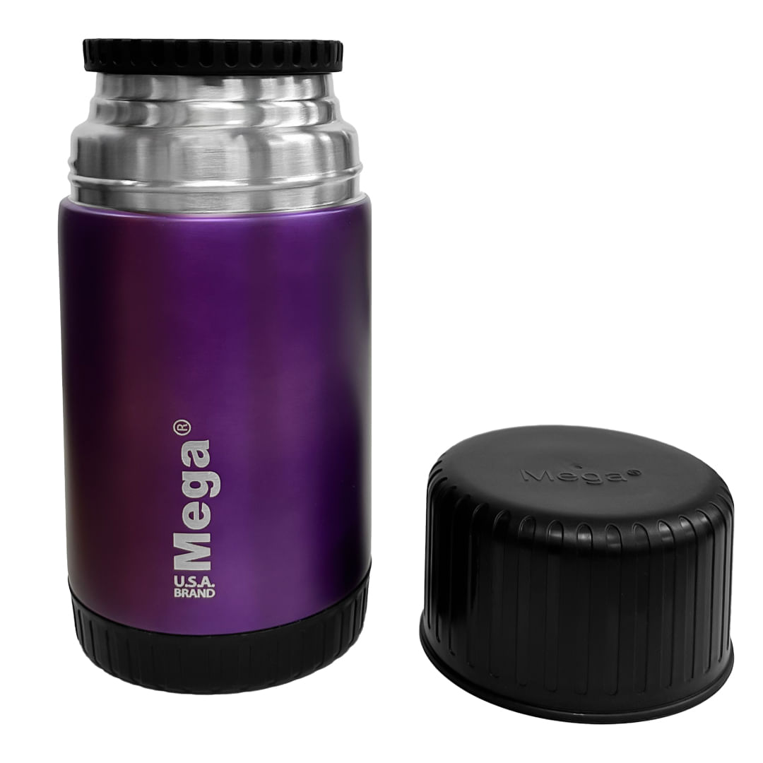 Termo Térmico Magnum Mega Acero Inoxidable 0.75L Lila