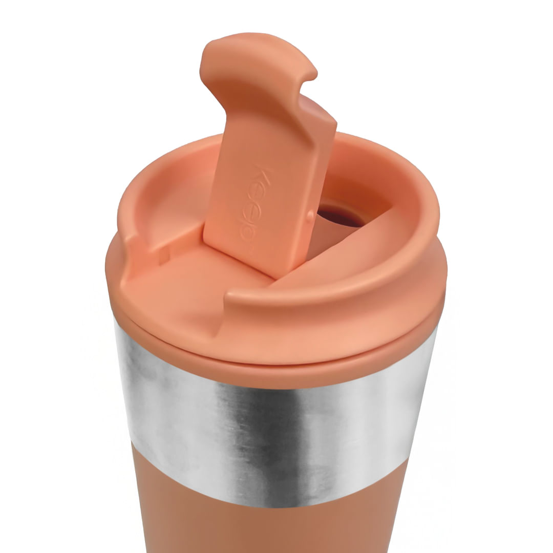 Vaso Térmico Mug Metálico Keep 450 ml Damasco