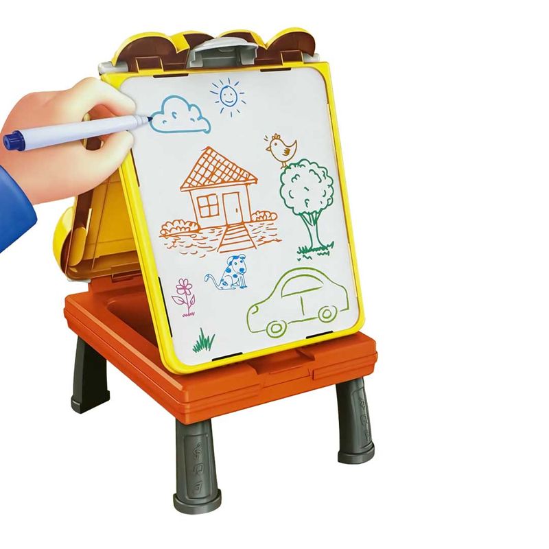 Pizarra De Dibujo Magnético 5 en 1 Marcadores Oso Hormiguero