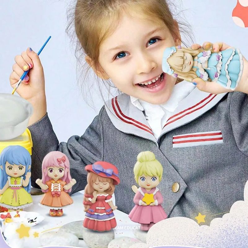 Set de Arte Pintando Aventuras de Princesas