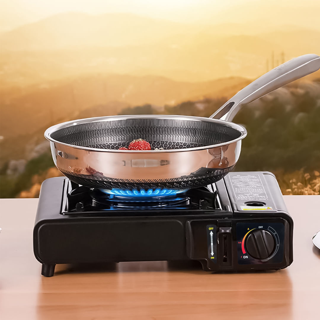 Cocinilla Portátil a Gas Encendido Automático Chispero