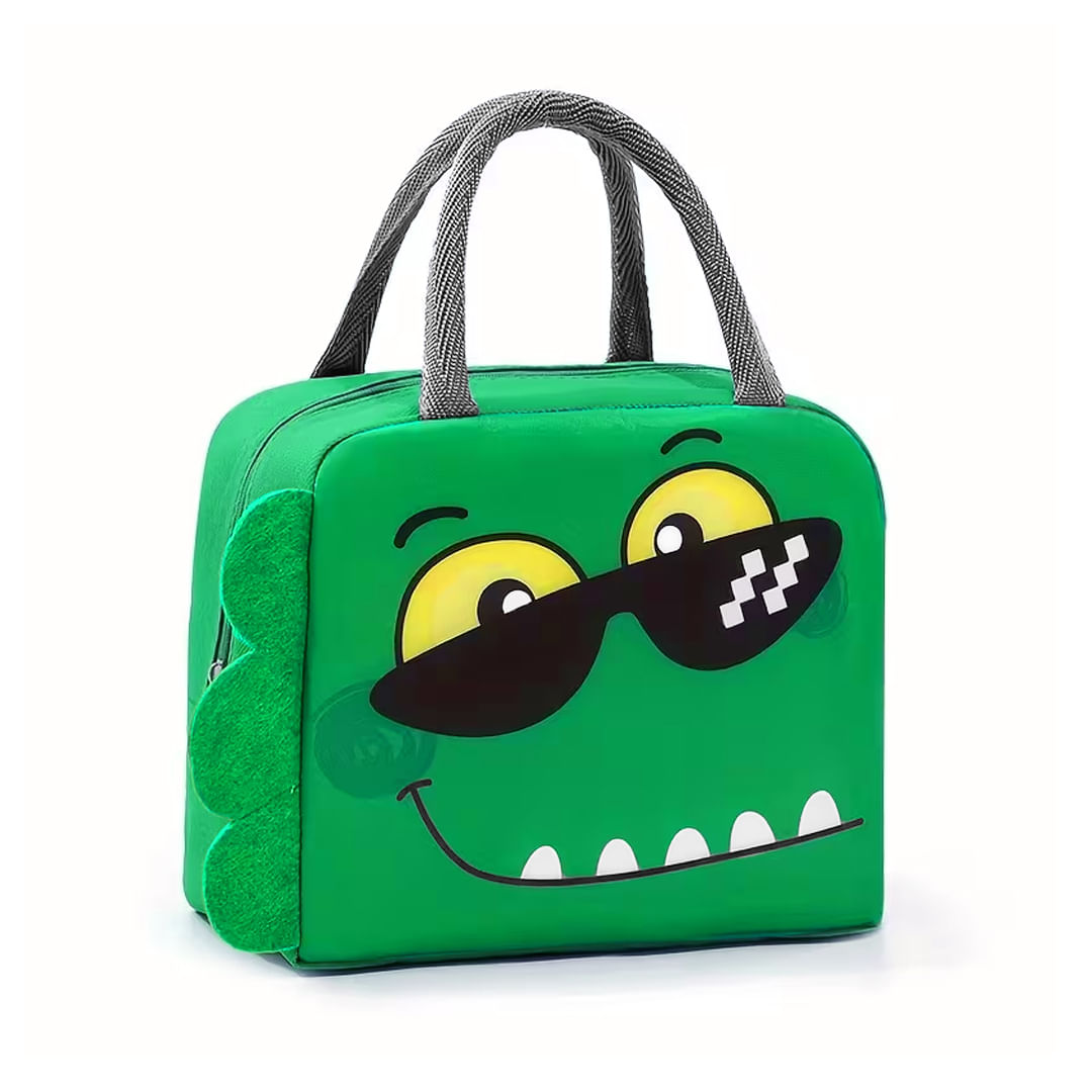 Bolso Termico Lonchera Conservadora Cocodrilo Verde