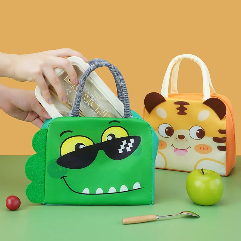 Bolso Termico Lonchera Conservadora Cocodrilo Verde